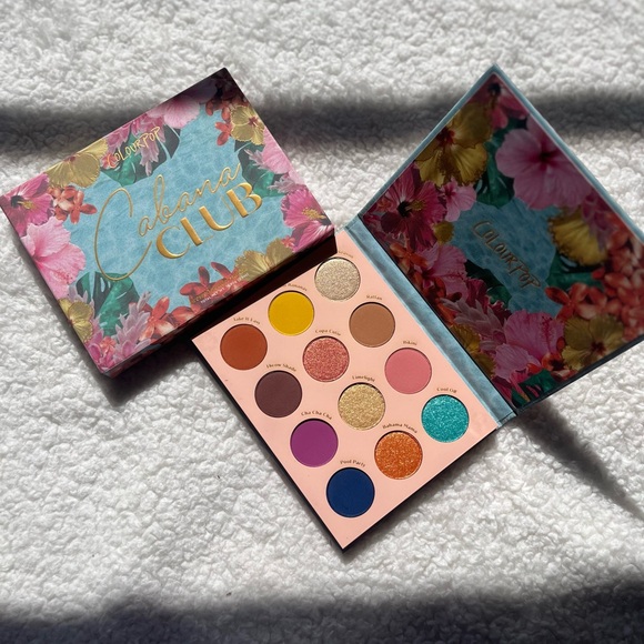 Colourpop | Makeup | Colourpop Cabana Club Eyeshadow Palette Vibrant ...